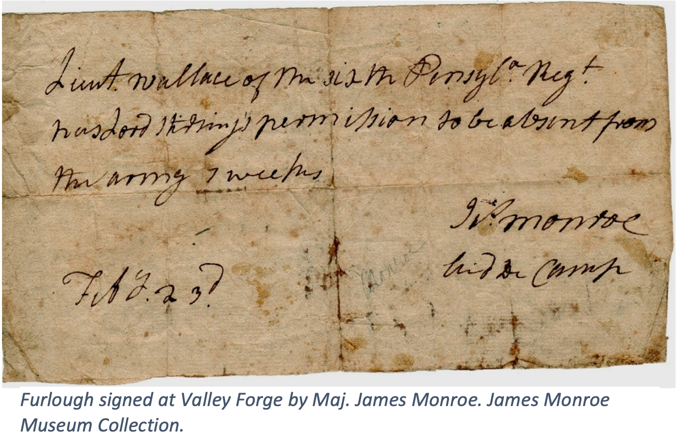 April is a Busy Month in the Life of James Monroe - James Monroe Museum ...